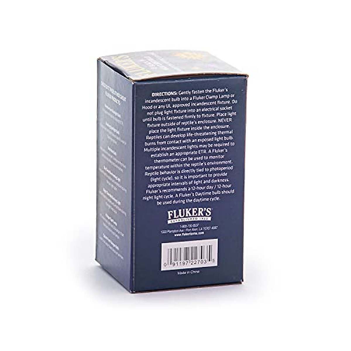 Fluker's Black Nightlight Bulbs for Reptiles 100 watt