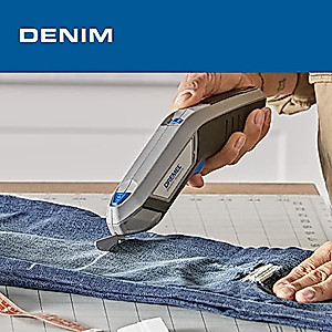 Dremel 4V Cordless Electric Scissors with USB Rechargeable Battery and Two Blade Attachments - Ideal for Cutting Cardboard, Fabric, and Paper, HSSC-01
