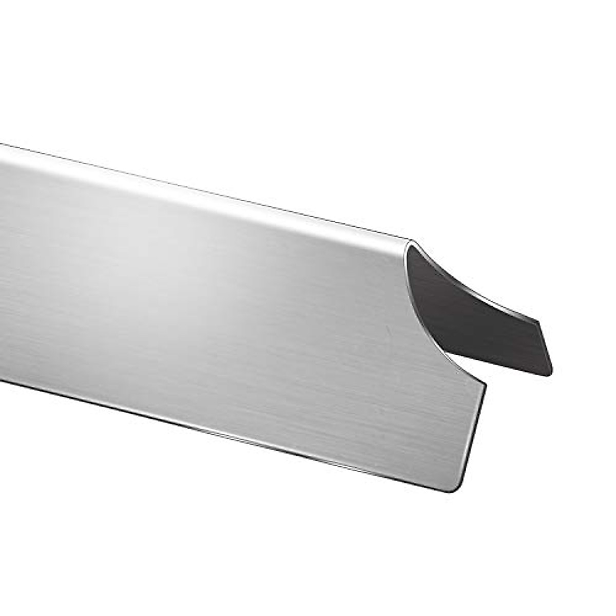 Kalomo Stainless Steel Grill Heat Plates Shield Heat Tent Burner Cover Flame Tamer Flavorizer Bar, BBQ Gas Grill Replacement Parts Heavy Duty for Brinkmann 810-6680-S, 15.0625 x 2.3125 inch, 6-Pack