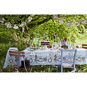 Talking Tables Truly Alice 13" Alice in Wonderland Mad Hatter Party Paper Napkins for a Tea Party or Birthday (20 Pack)