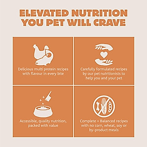 Petcurean Summit Coastal Grill, Dry Dog Food, Chicken Meal and Salmon Meal Adult Recipe with Grains, 25 lb Bag