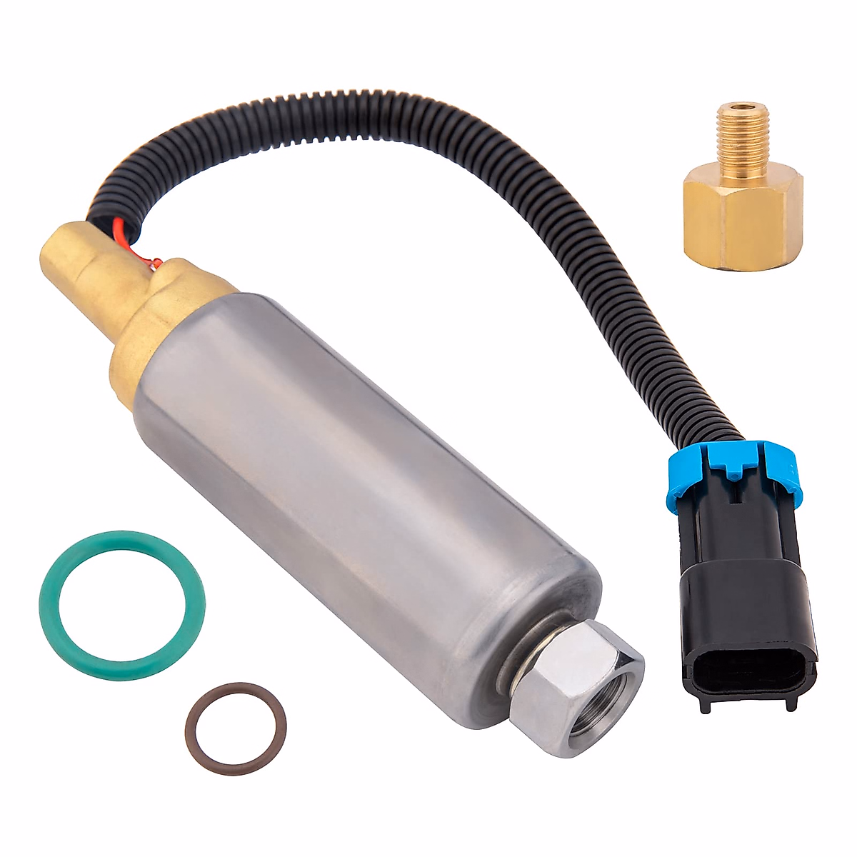 861155A3 Electric Fuel Pump For Mercury Mercruiser Marine Boat 4.3L 5.0L 5.7L V6 V8 Replaces Part# 861155A3 861155-2 18-8868 Low Pressure Fuel Pump