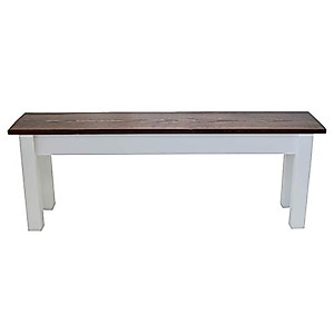 1776 Rustic Farmhouse Dining Bench