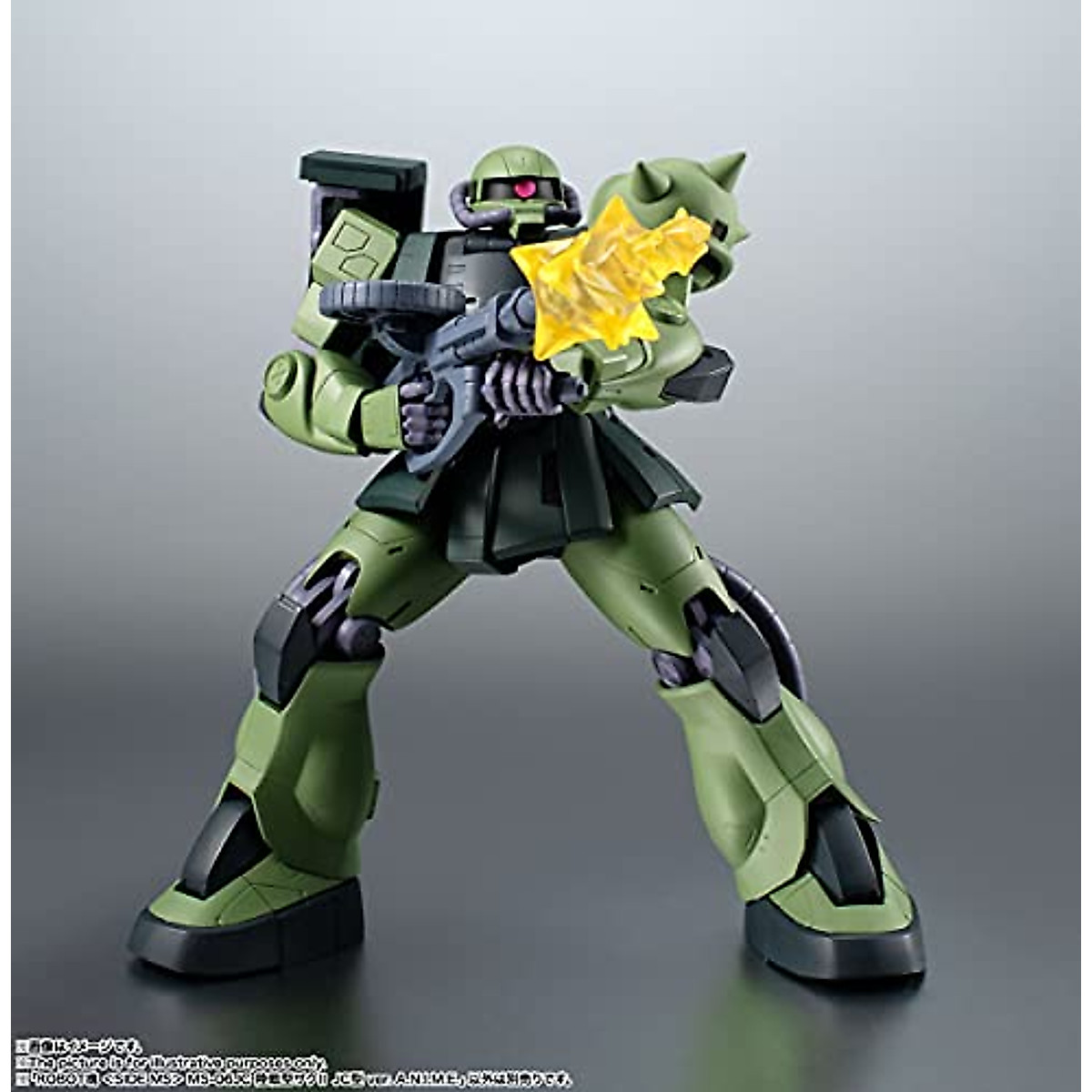 TAMASHII NATIONS - Mobile Suit Gundam The 08th MS Team - MS-06JC ZAKU II Type JC Version A.N.I.M.E., Bandai Spirits The Robot Spirits Collectible
