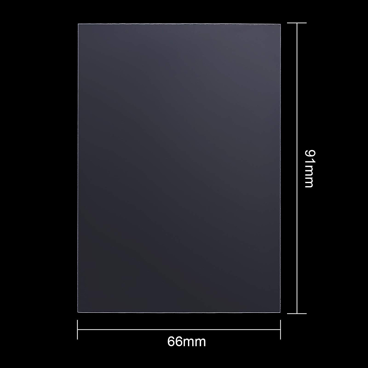 200 Pieces Card Sleeves, Standard Size Board Game Card Sleeves, Trading Card Sleeves Protectors Compatible with The Gathering MTG, 2.6 x 3.6 Inch