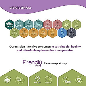 FRIENDLY SOAP Lavender Geranium Conditioner Bar, 95 GR