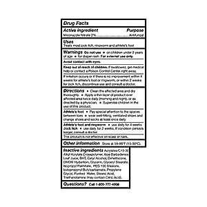 McKesson 2% Miconazole Nitrate 4 Oz Tube