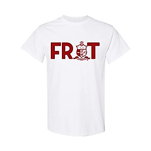 Kappa Alpha Psi Chapter 2 Frat T-Shirt (as1, Alpha, l, Regular, Regular, White)