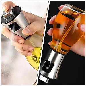 2pcs Oil Bottles for Kitchen Oil Mister for Air Fryer Oil Holder Oil Spraying Bottle Olive Oil Dispenser Spray Cooking Oil Sprayer Mister Spray Bottle Oil Spray Bottle for Cooking