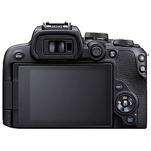 Canon EOS R10 Mirrorless Digital Camera with RF-S 18-45mm f/4.5-6.3 is STM Lens + 75-300mm F/4-5.6 III Lens + 50mm f/1.8 STM Lens + 128GB Memory + Case + Tripod + Filters (43pc Bundle)