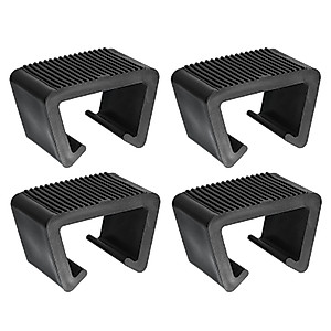 uxcell Outdoor Furniture Clips, 4pcs Patio Sofa Clips Rattan Furniture Clamps Wicker Chair Fasteners for Connect Sectional Outdoor Patio Furniture, 51mm(2")