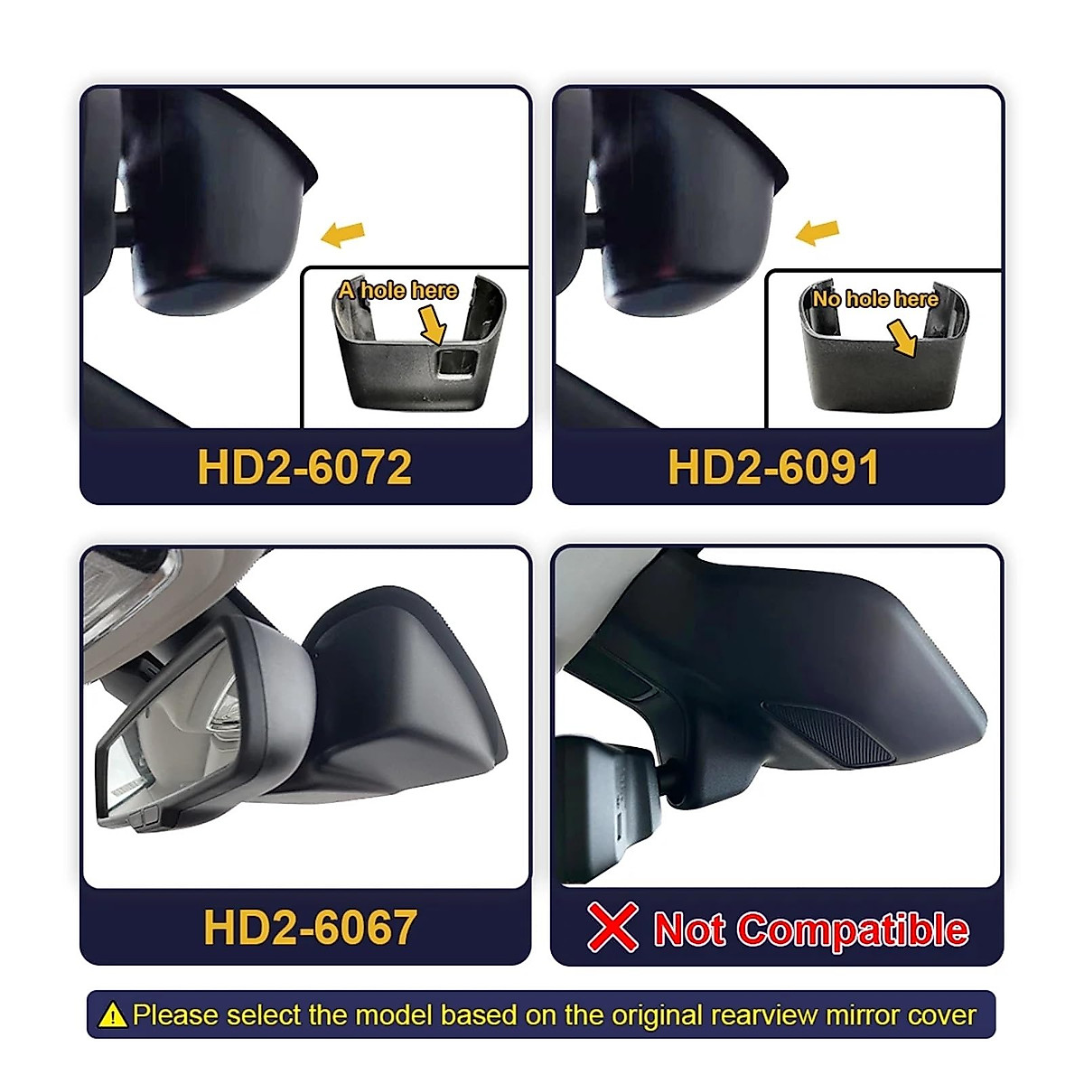 FITCAMX 4K 2160P Dash Cam WiFi Connection APP Control,Car Camera Compatible with Jeep Grand Cherokee 2014 2015 2016 2017 2018 2019, (Color : HD2-6067, Size : 4K Dual Cam 128GB)