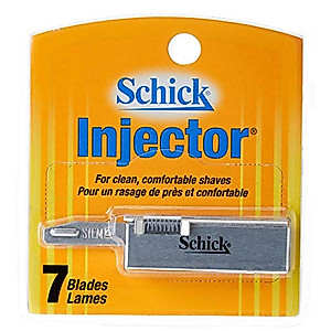 Schick Injector Razor Blade Refills, For Clean, Comfortable Shaves, 7 ct
