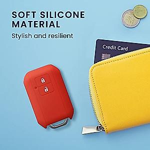 kwmobile Key Cover Compatible with Suzuki - Red