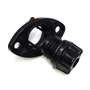 JSP Manufacturing Universal Kayak Plastic Drain Plug and Base Assembly Kit for Pelican Kayaks/Lifetime Kayaks/Wilderness System (1)