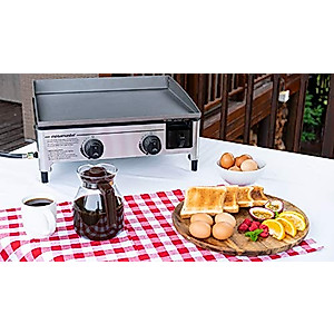 Megamaster 820-0054F Propane Gas Grill, Silver and Black