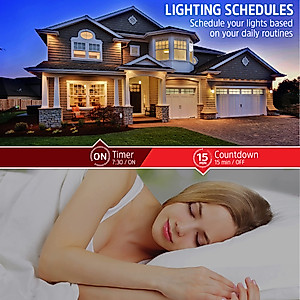 Energizer Connect Smart A19 LED Warm White Light Bulb with Voice Control and Remote Access Through Your Smartphone | Compatible with Alexa and Google Assistant