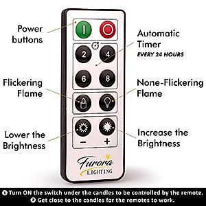 Furora LIGHTING Pink Real Wax Flameless Candles with Remote and Timer, 4 Pillars and 4 Votives Pack of 8, LED Flickering Candles for Home Décor, Battery Included