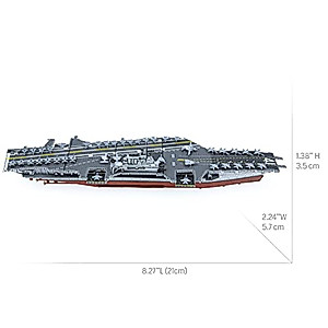 Metal Earth Premium Series USS Midway Aircraft Carrier 3D Metal Model Kit Fascinations