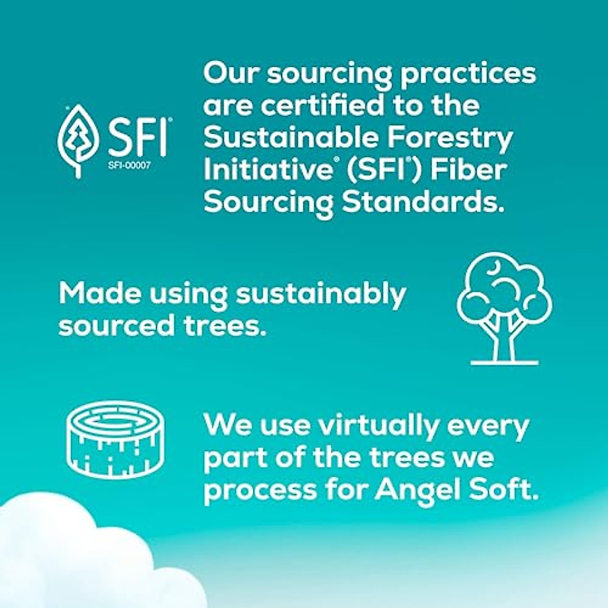 Angel Soft Toilet Paper, 6 Super Mega Rolls = 36 Regular Rolls, Soft and Strong Toilet Tissue