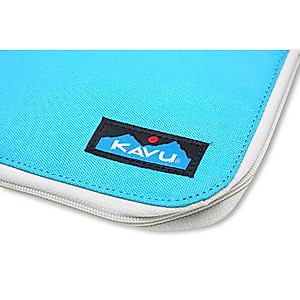 KAVU Jet City Bifold Wallet Crossbody Travel Organizer-Splash