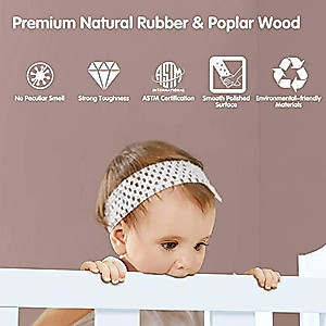 Costzon 2 in 1 Convertible Toddler Bed, Classic Wood Kids Bed w/2 Side Guardrails, Footboard for Extra Safety, Children Bed Frame Convert to Two Chairs/Sofa/Cribs, Gift for Boy Girl (White)