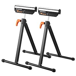WORKESS Roller Support Stand 132 Lbs Load Capacity, Twin Pack WK-RS004T