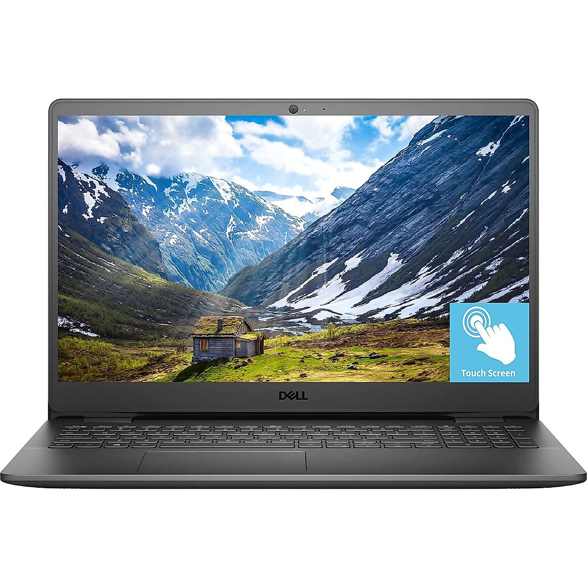 2021 Newest Dell Inspiron 3000 Laptop, 15.6 FHD Touch Display, Intel Core i5-1035G1, 16GB DDR4 RAM, 512GB PCIe SSD, Online Meeting Ready, Webcam, WiFi, HDMI, Bluetooth, Windows 10 Home, Black