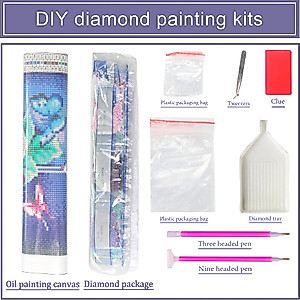 Mowana Diamond Art Kits for Adults Four Season Tree of Life Diamond Painting Full Drill 5d Diamond Painting Kits for Adults for Home Wall Decor (15.7x11.8inch)