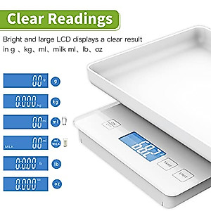 MINDPET-MED 11lbs/0.1g Pet Scale for Small Animal, Whelping Scale, Guinea Pig Weighing Scale, High Precision 0.003oz, Suitable for All Newborn Pets, Kittens, Turtles,