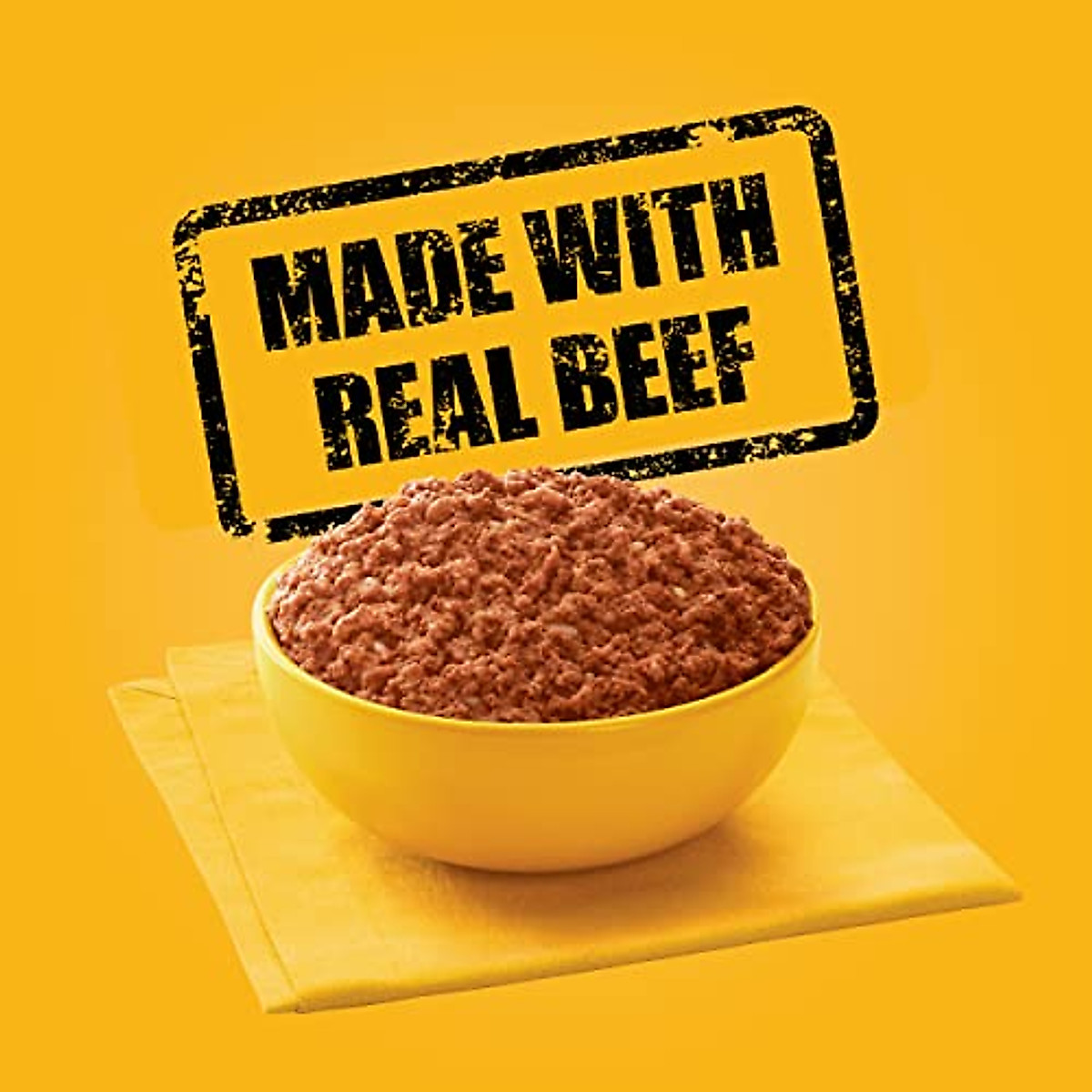 PEDIGREE CHOPPED GROUND DINNER Adult Canned Soft Wet Dog Food Variety Pack, Filet Mignon Flavor and With Beef, 13.2 Ounce (Pack of 12)