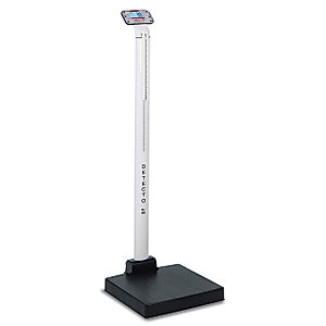 Detecto APEX-C-AC Digital Physician Scale with Height Rod, AC Adapter, WiFi, Bluetooth 600 lb x 0.2 lb, 24" to 87.5"