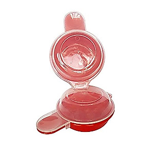 FOSUTOU Microwave egg cooker, 2 sets egg cooking tool making TWO eggwich one time perfectly within just one minute with gourmet recipe included