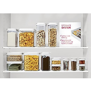 Emsa "Optima" 6.1 oz Rectangular Dry Food Storage-Box, Transparent