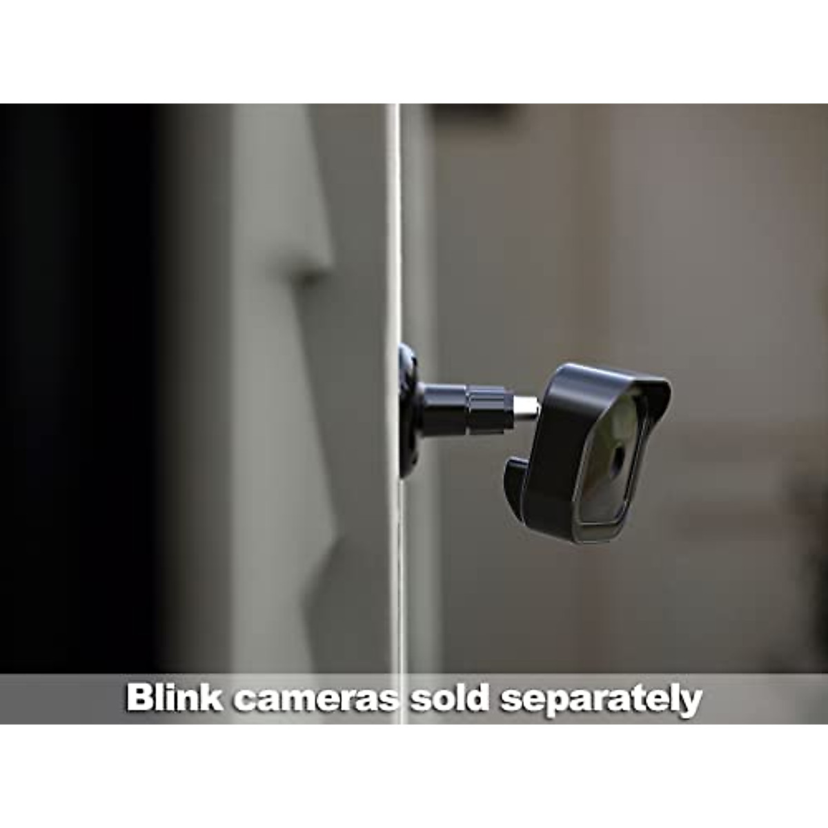 All-New Blink Outdoor Camera Housing and Mounting Bracket, 3 Pack Protective Cover and 360 Degree Adjustable Mount with Blink Sync Module Outlet Mount for Blink Camera Security System (Black)
