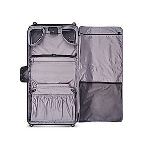 DELSEY Paris Luggage Helium DLX Garment Bag with Spinner Wheels, Black, 24 Inch