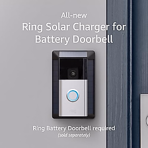 All-new Ring Solar Charger for Battery Doorbell
