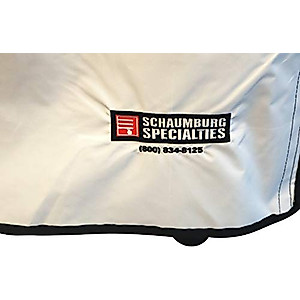 SHOPCraft Heavy Duty Bakery Double Rack Covers, Commercial Standard Rack Cover with Zipper or Velro Closure (Zipper)