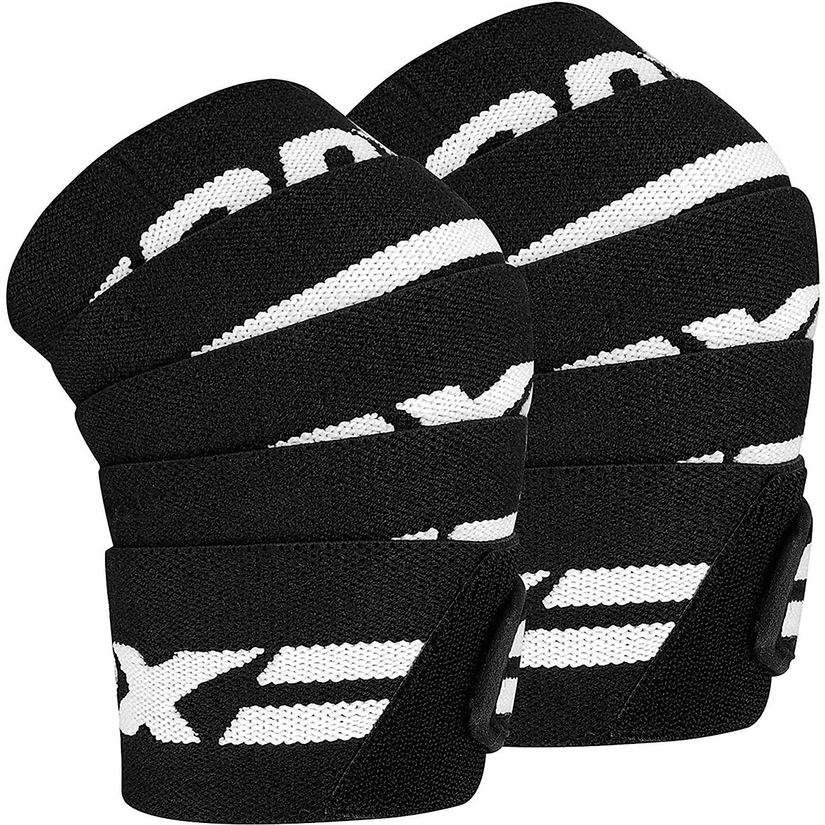 RDX Knee Wraps Pair Weightlifting, IPL USPA Approved, 78” Elasticated Straps for Gym Workout Squats Powerlifting, Compression Support, Men Women WOD Training, Squatting Leg Press Bodybuilding