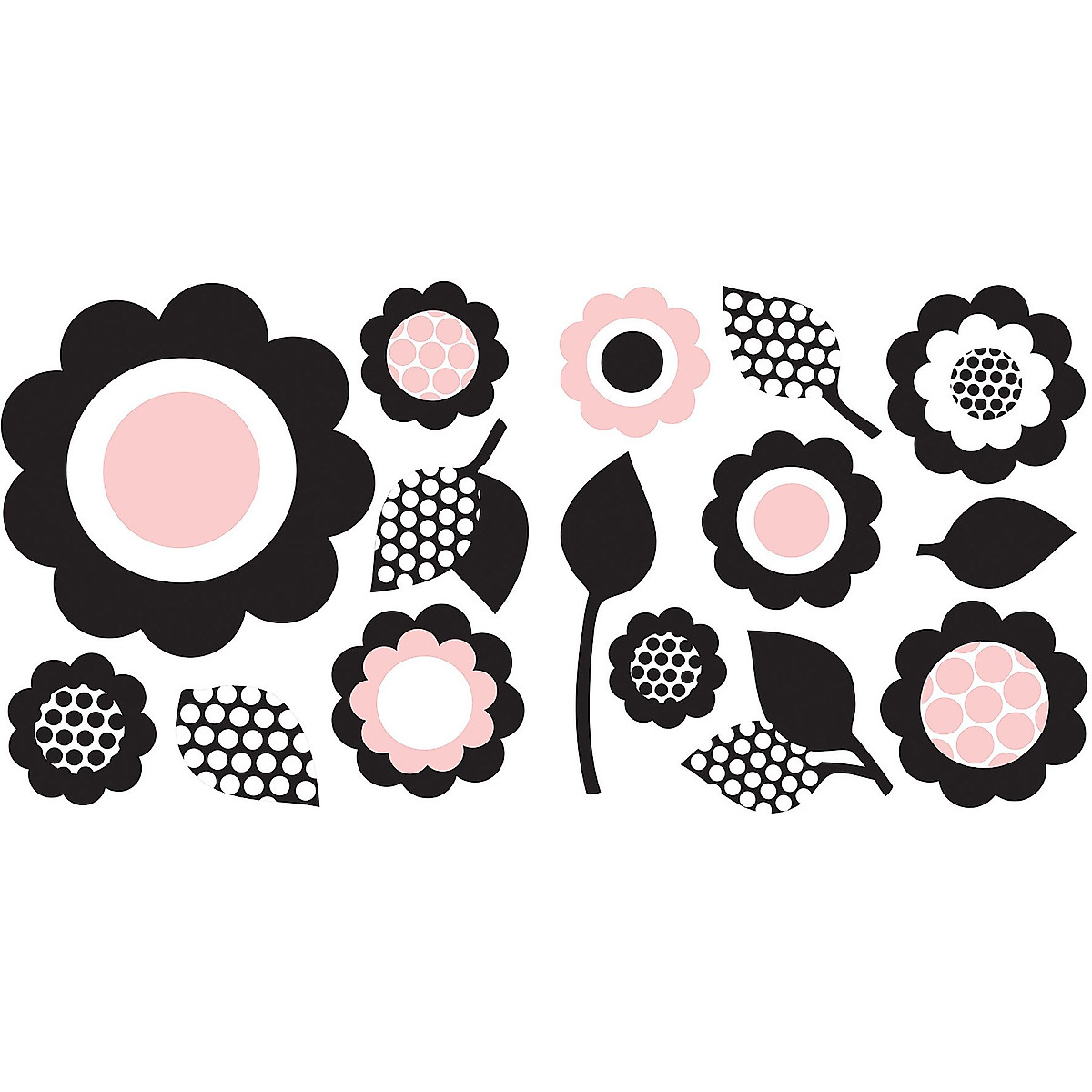 Wall Pops WPD99953 Purple Floral MiniPops