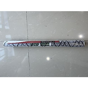 FEOMOS Window Privacy Film, Frosted Glass Window Film, Static Cling Window Tint for Home Décor & Anti UV, Black Lattice Sun Blocking Window Covering 17.3x78.7 inches