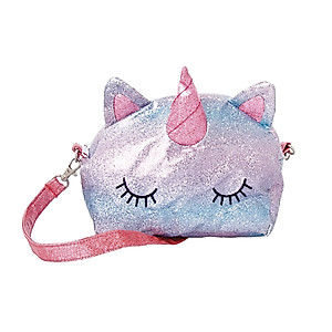 Unicorn Purse Pop Transforming Plush Unicorn Toy and Purse - for Girls Ages 3-8, Cute Kids Backpack and Toddler Purse, Birthday Girl Unicorn Stuffed Animal