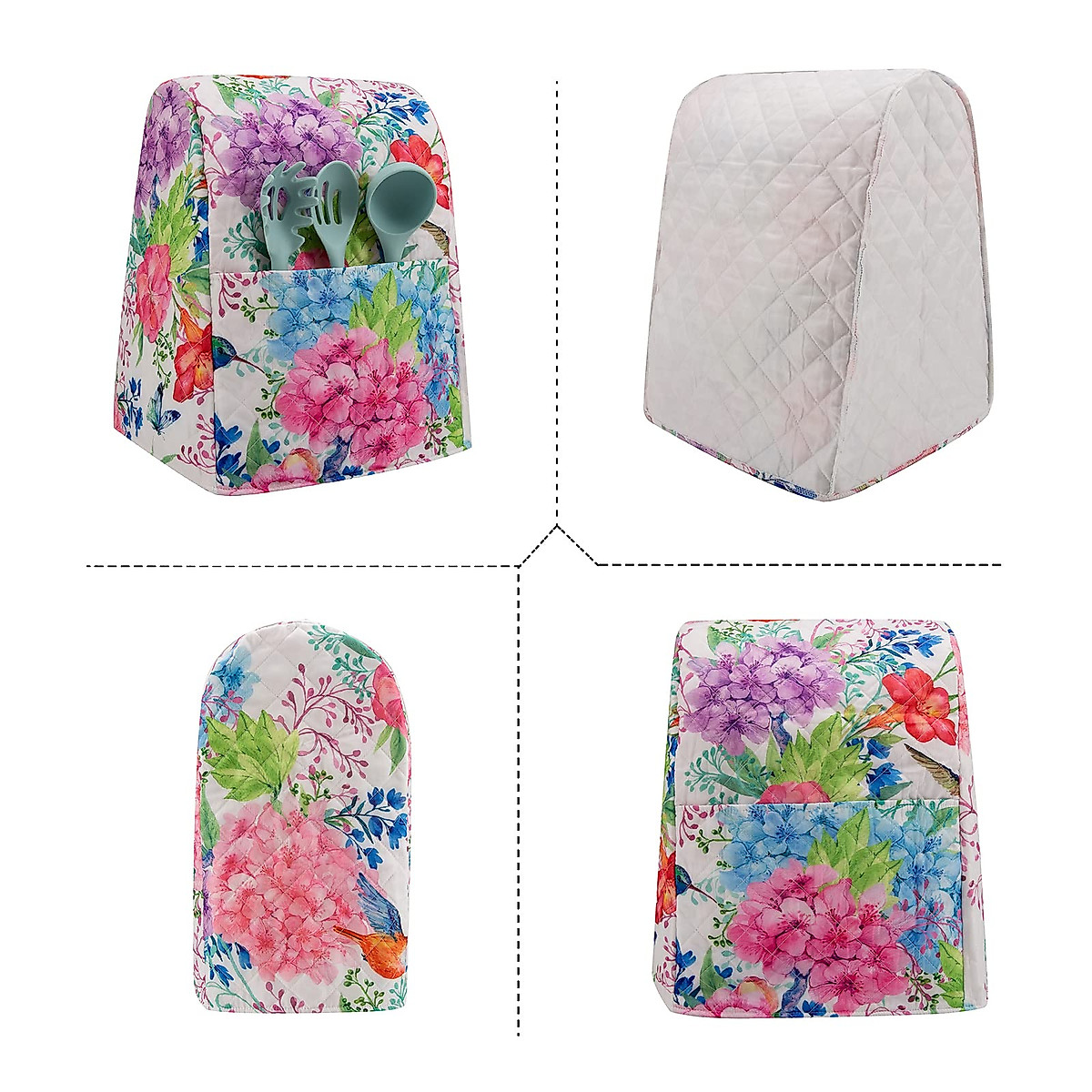 Kitchen Aid Mixer Cover,Kitchen Mixer Cover Compatible with 6-8 Quarts Kitchen Aid Hamilton Stand Mixer,Cover For Kitchen Aid Mixer,Kitchen Mixer Covers.Kitchen Aid Mixer Assecories (Bird)