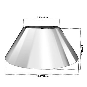 only fire Stainless Steel Charcoal Briquet Holder BBQ Whirlpool for Weber Kettle, WSM Smoker, Big Green Egg Grills