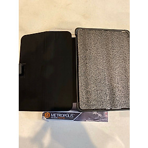 URBAN ARMOR GEAR [UAG] Folio iPad 9.7 (2017 5th Gen & 2018 6th Gen) Metropolis Feather-Light Rugged [Midnight] Military Drop Tested iPad Case