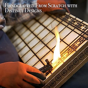 Wegiel Handmade Junior European International Chess Set - 16 Inch Luxury Wooden Chess Set for Adults and Kids, Premium Beech and Birch Wood - Unique Folding Design with Storage