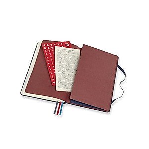 Moleskine Voyageur Notebook, Hard Cover, Medium (4.5" x 7") Ocean Blue, 208 Pages