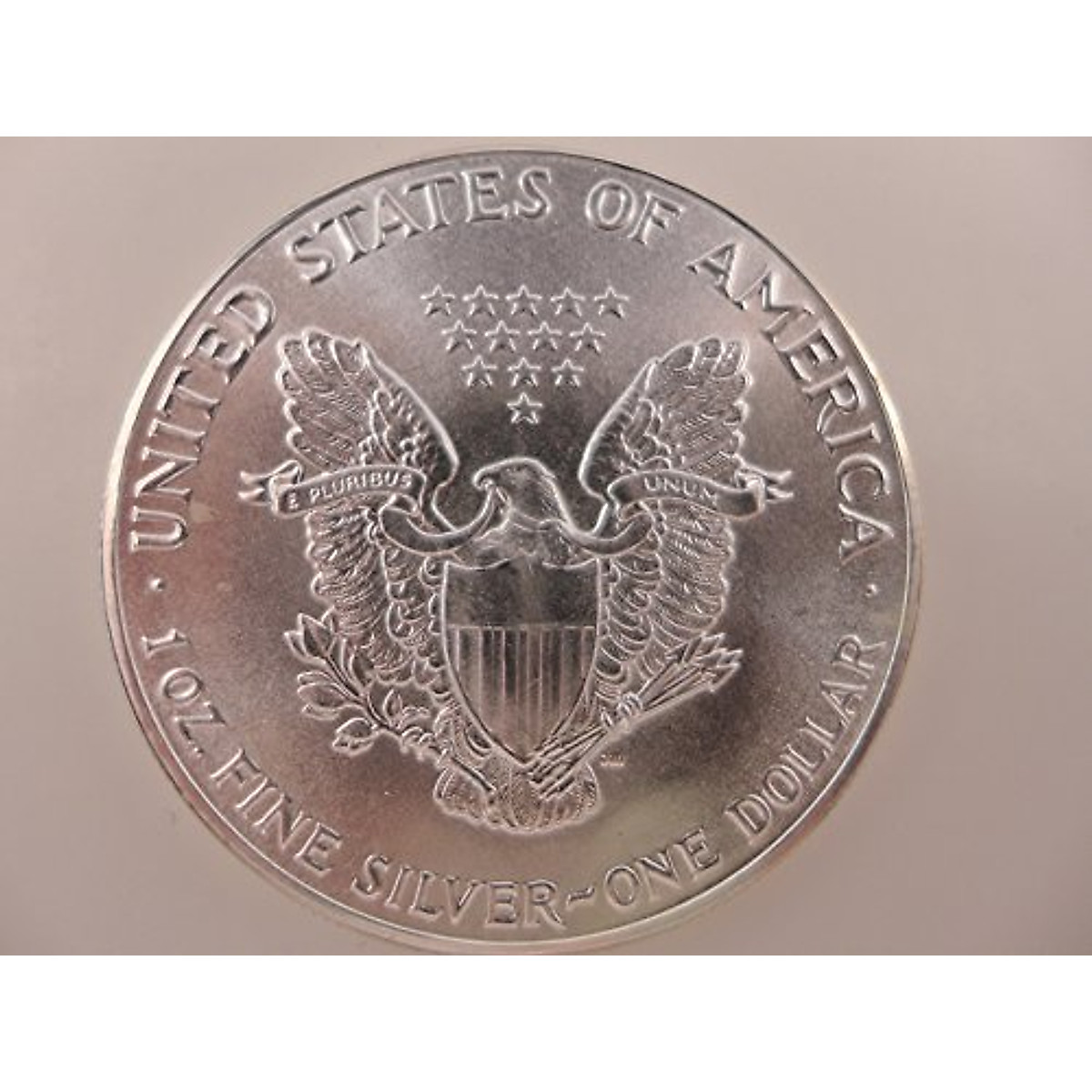 1986 American Eagle 1 oz. Silver Minor Spots/Toning First year of issue. Dollar Brilliant Uncirculated