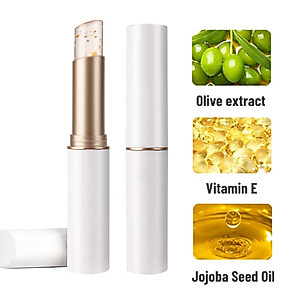 Dulele Color Changing Lipstick Set, 3 Pieces Magic Temperature Color Change Lip Gloss Long Lasting Nutritious Lip Balm (Tube)