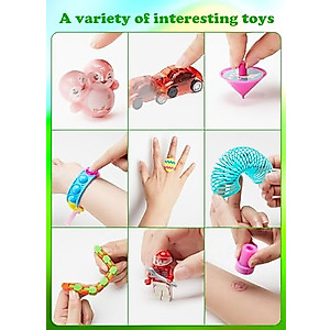 Minetom 80 Pcs Colorful Plastic Prefilled Easter Eggs with Toys inside Includes Dinosaur Toys,Finger Puppets, Pullback Car Toys, Easter Themed Rings,Easter Egg Hunt Supplies Party Favor Gifts for kids